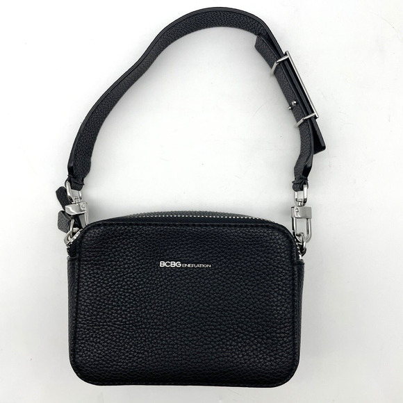 BCBGeneration | Bags | Euc Bcb Generation Camille Black Faux Pebble ...
